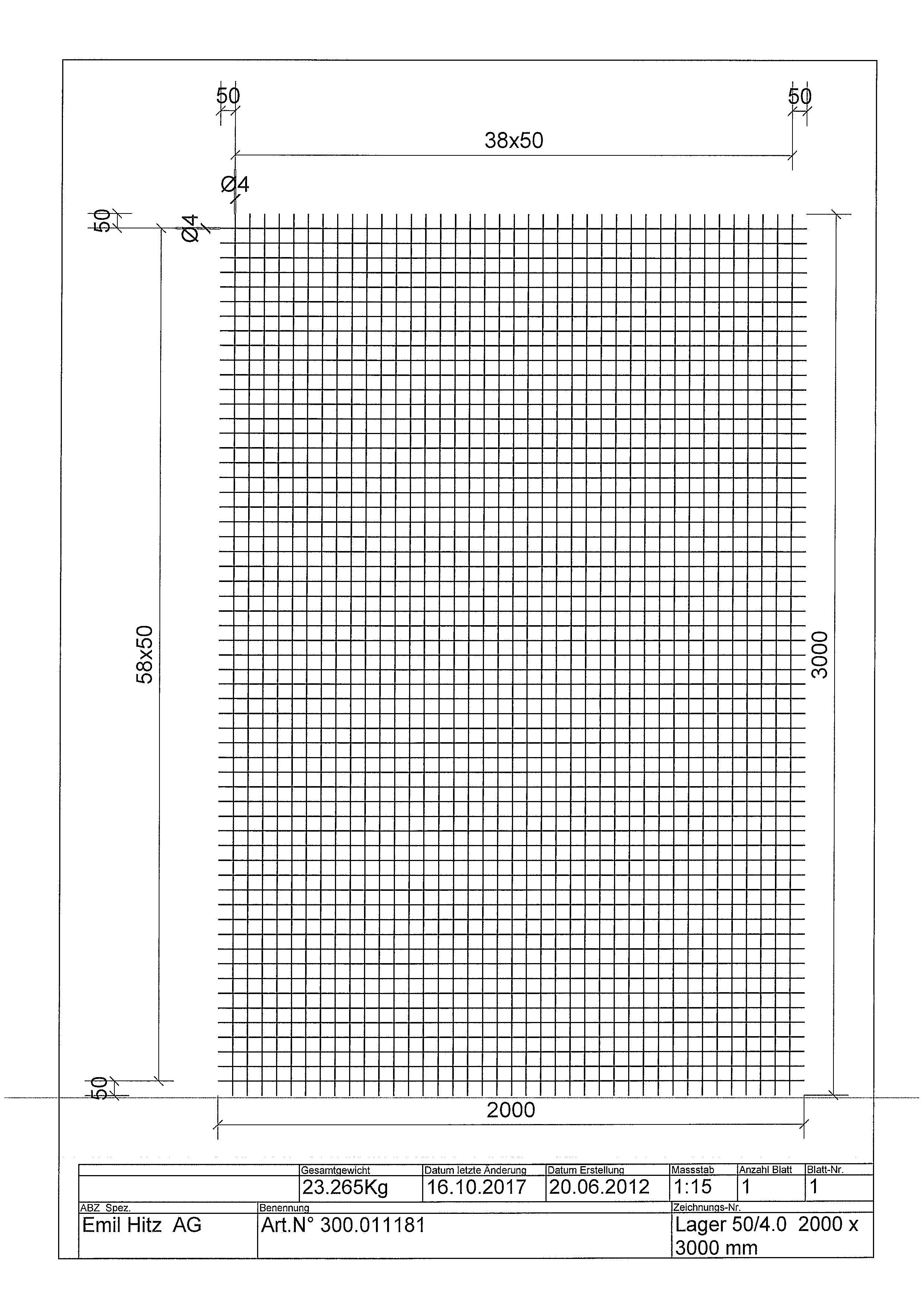 Geschweisste Gitter Tafeln