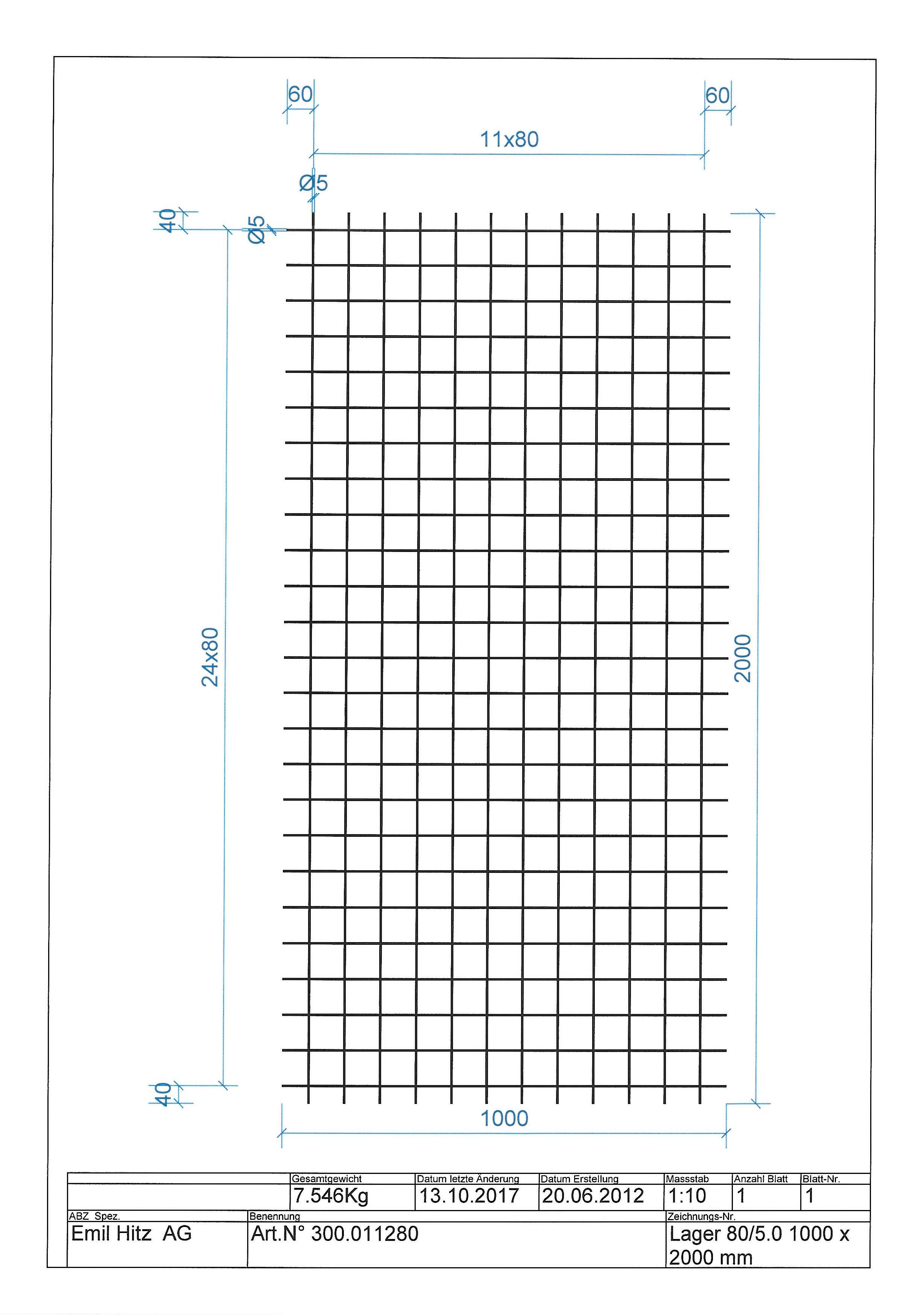 Geschweisste Gitter Tafeln